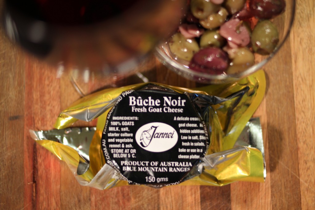 Bûche Noir | goat cheese - An Australian take on a classic french style ...